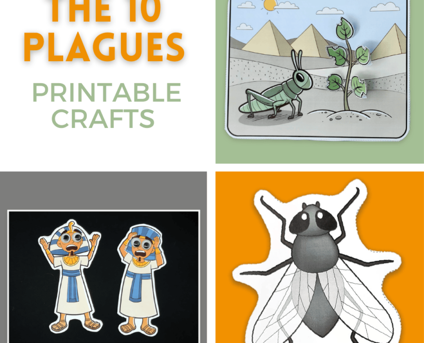 The Ten Plagues – Craft Pack – Bible Printable Packs